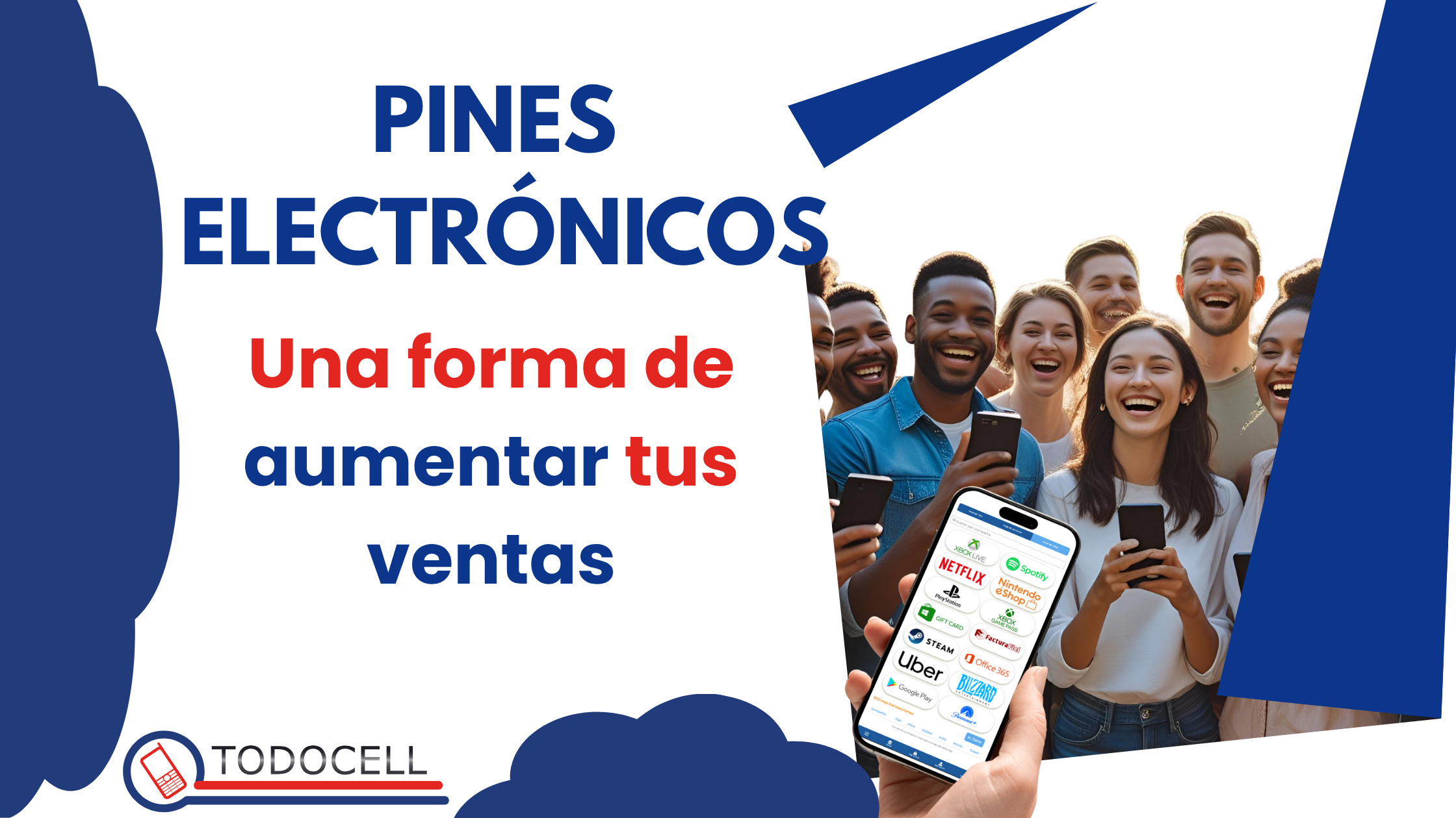 Pines electrónicos, una forma de aumentar tus ventas. - Todocell TAE